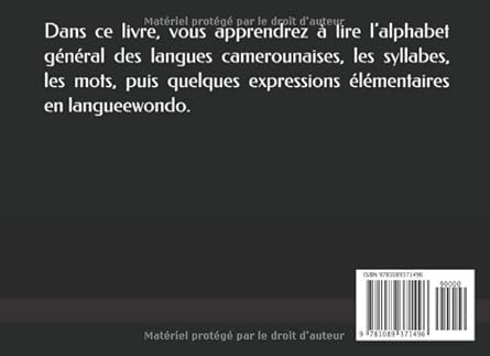 Syllabaire et dictionnaire visuel en langue ewondo – Apprentissage lud ...